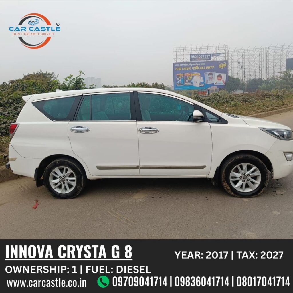 Toyota Innova Crysta G 8 Seater – Car Castle